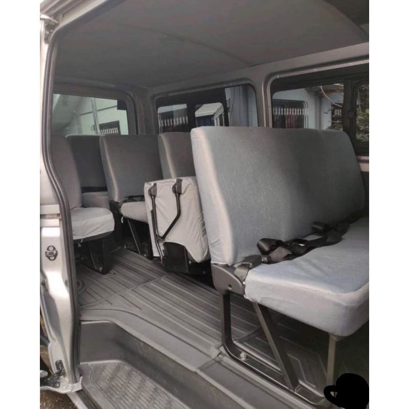 ♞Toyota Hiace Full Deepdish Matting Commuter/Decontent/Cargo (2012-2022 ...