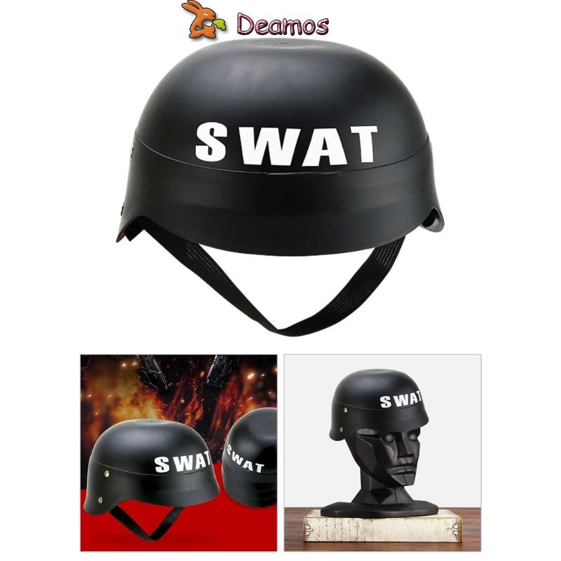 DE Swat Hat Cop Captain Hat Police Hat Adult Kids Police Officer ...
