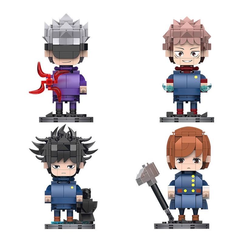 SUNRISEPOP Jujutsu Kaisen manga merchandise, including big-head ...