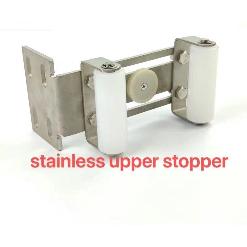 stainless upper stopper for sliding gate roller | Shopee Philippines