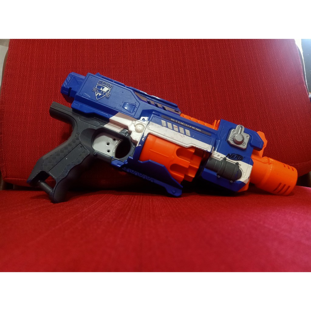 ♞NERF Stockade N-Strike Elite Semi-Automatic Pre-loved Used Original ...