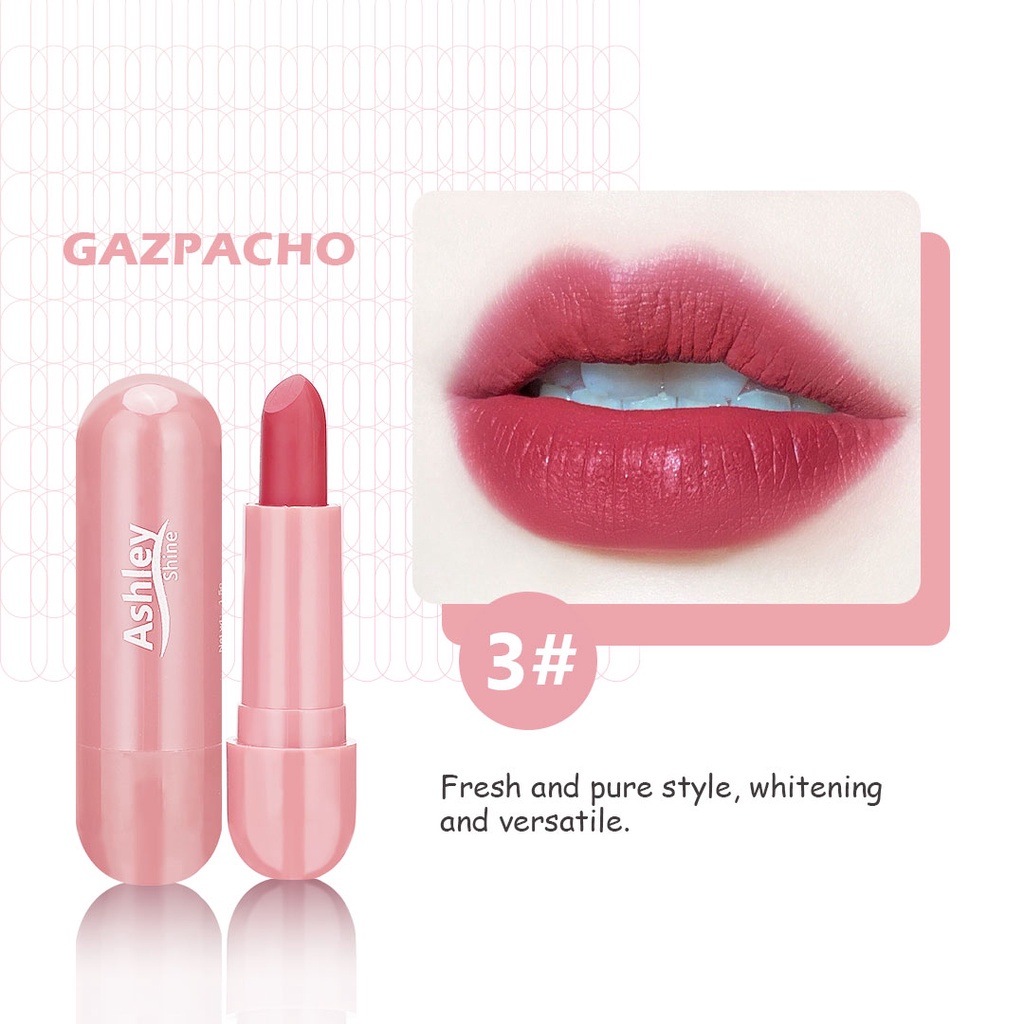 Ashley Shine 4 Colors Lipstick Long-lasting Liptint Non-fading ...