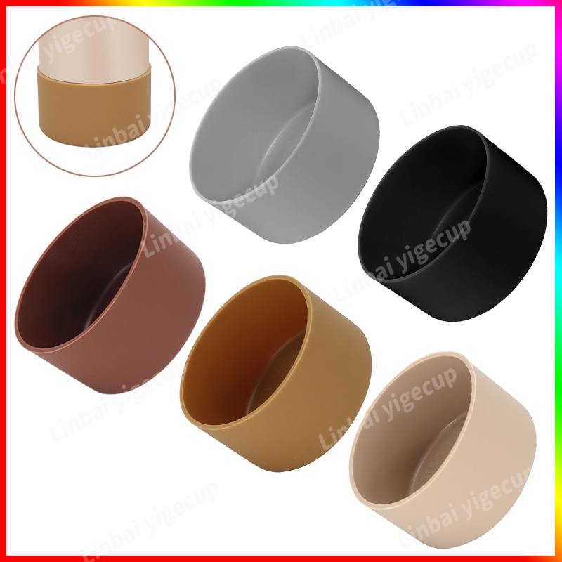 LINBAI Water Bottle Silicon Protective Boot for 12-40oz Rubber Anti ...