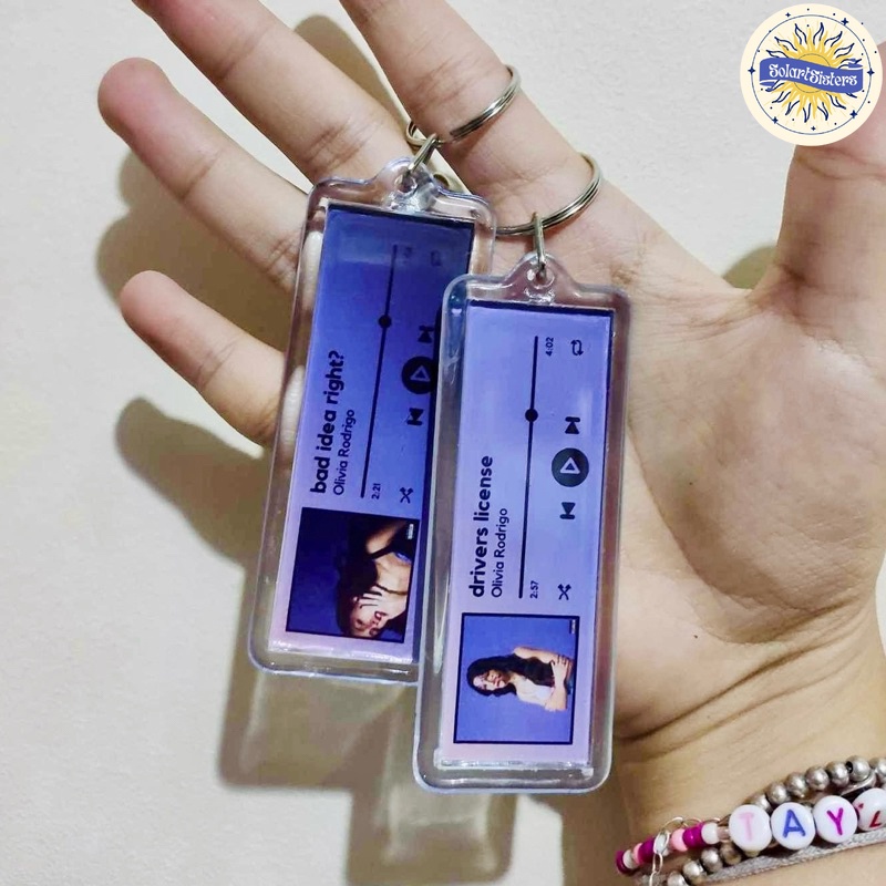 Fanmade Olivia Rodrigo Songs Albums Spotify Acrylic Keychains | Shopee ...