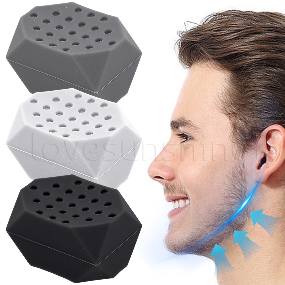 Mandibular Muscle Training Tools / Silicone Jaw Line Exerciser / Men ...