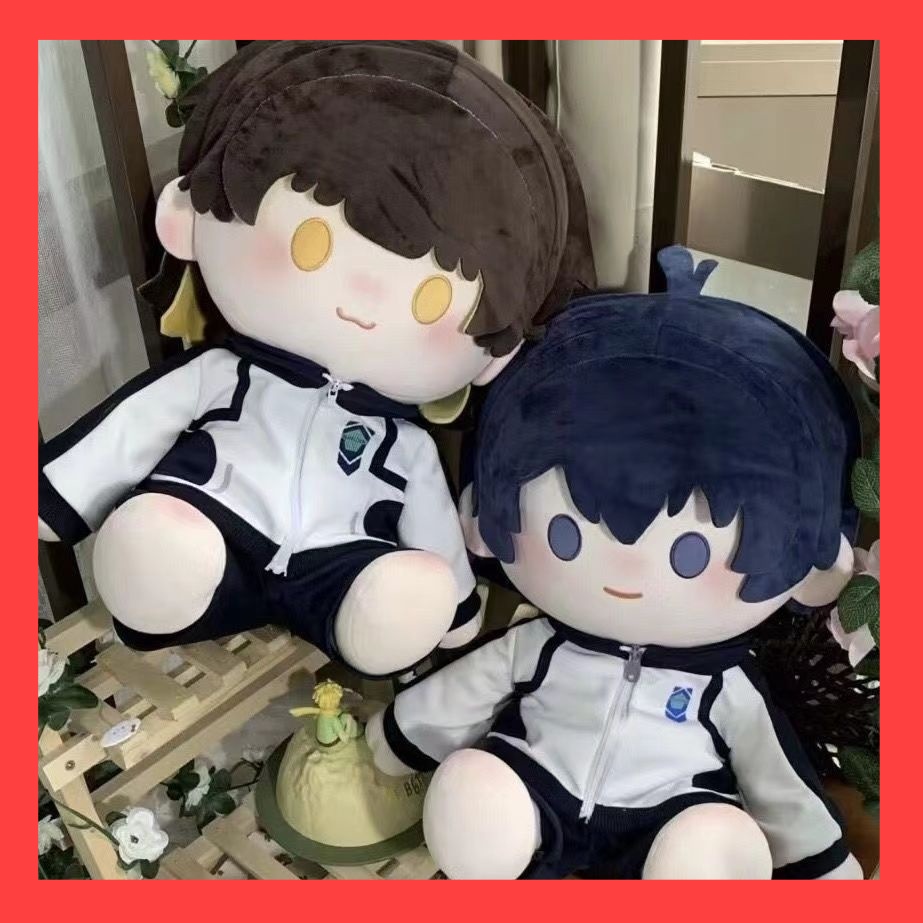 40CM Doll BLUE LOCK Yoichi Isagi Meguru Bachira Plushie Plush Doll ...