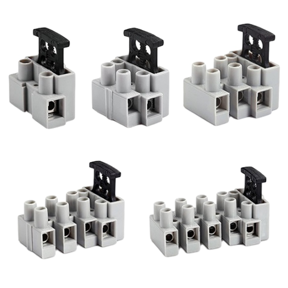 FT06 1W 2W 3W 4W 5W 450V/15A Fuse Terminal Block PA66 UL94V-2 Shell ...
