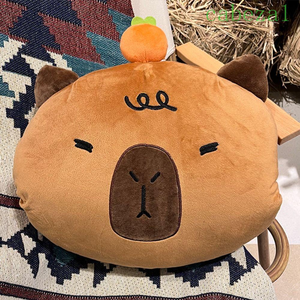 CABEZA Capybara Plush Pillow, Capybara PP Cotton Capybara Plush Stuffed ...
