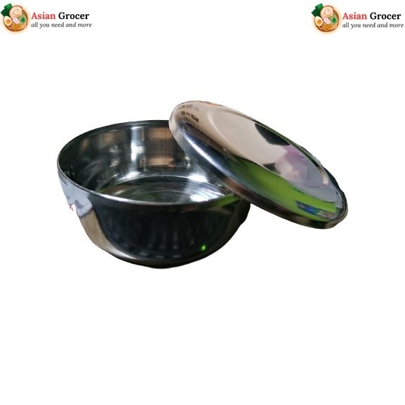 Korean Stainless Steel Rice Bowl with Lid | Shopee Philippines