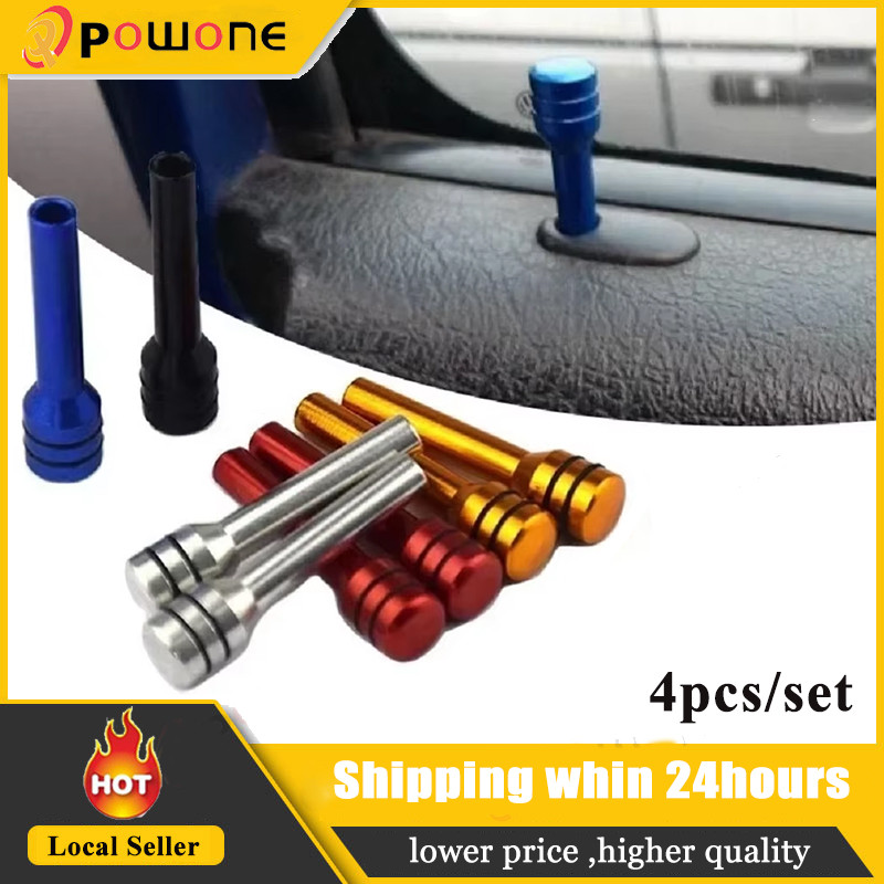 4pcs/set Universal Car Security Door Lock Pins Auto Truck Interior Door ...