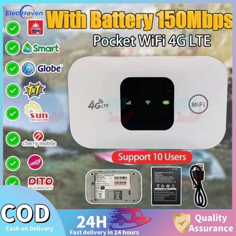 MF800 Pocket WiFi Openline 4G LTE Hotspot Router Modem Universal Sim ...