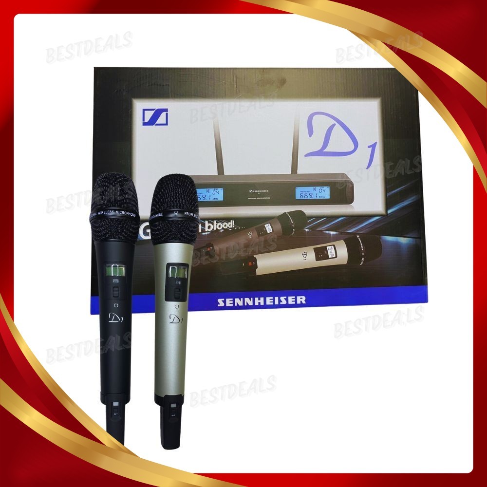 Sennheiser D1 UHF wireless Microphone | Shopee Philippines