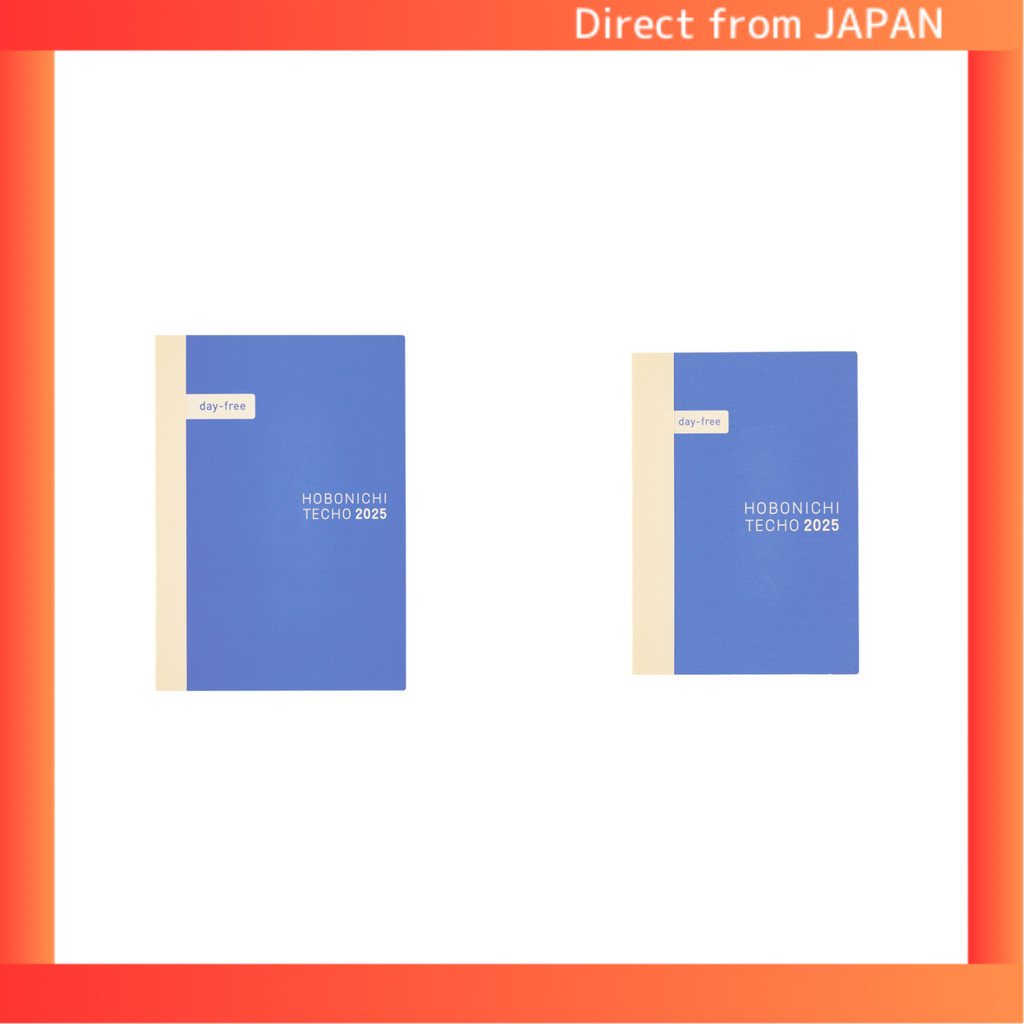 Japanese version Hobonichi Techo 2025 Notebook Day-Free [Monthly+Note ...