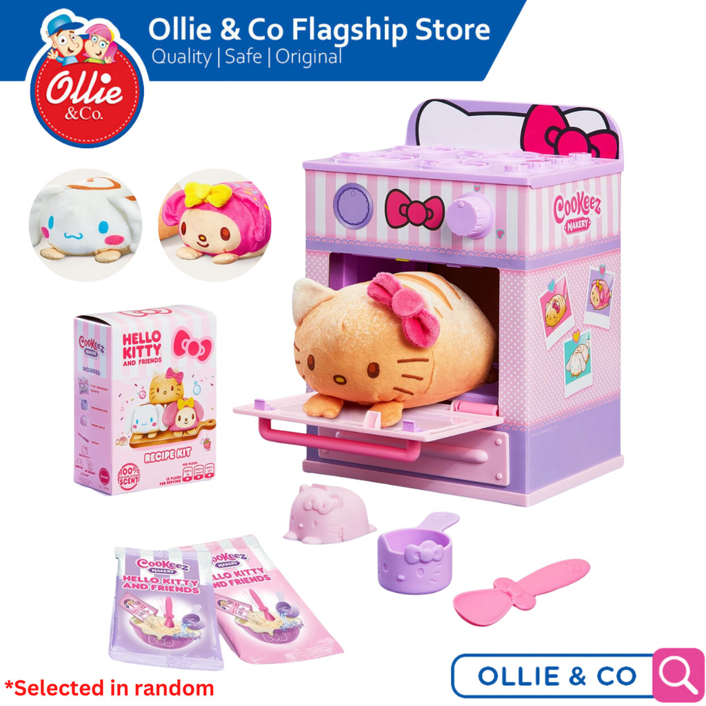 Cookeez Makery Hello Kitty and Friends Oven Playset Surprise Treatz ...