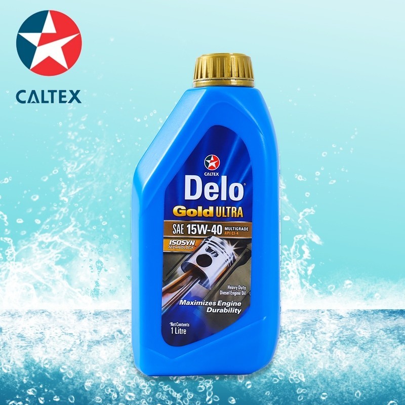 Caltex Delo Gold Ultra SAE 15W40 1L Heavy Duty Car MULTIGRADE For ...
