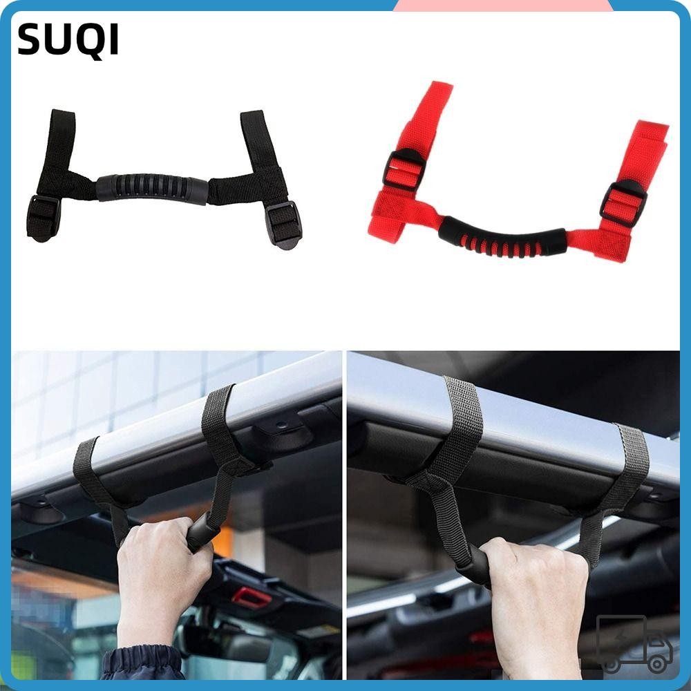 HI-SUQI Car Roof Handle, Safety Ruber Handle Armrest Top Grab Handles ...