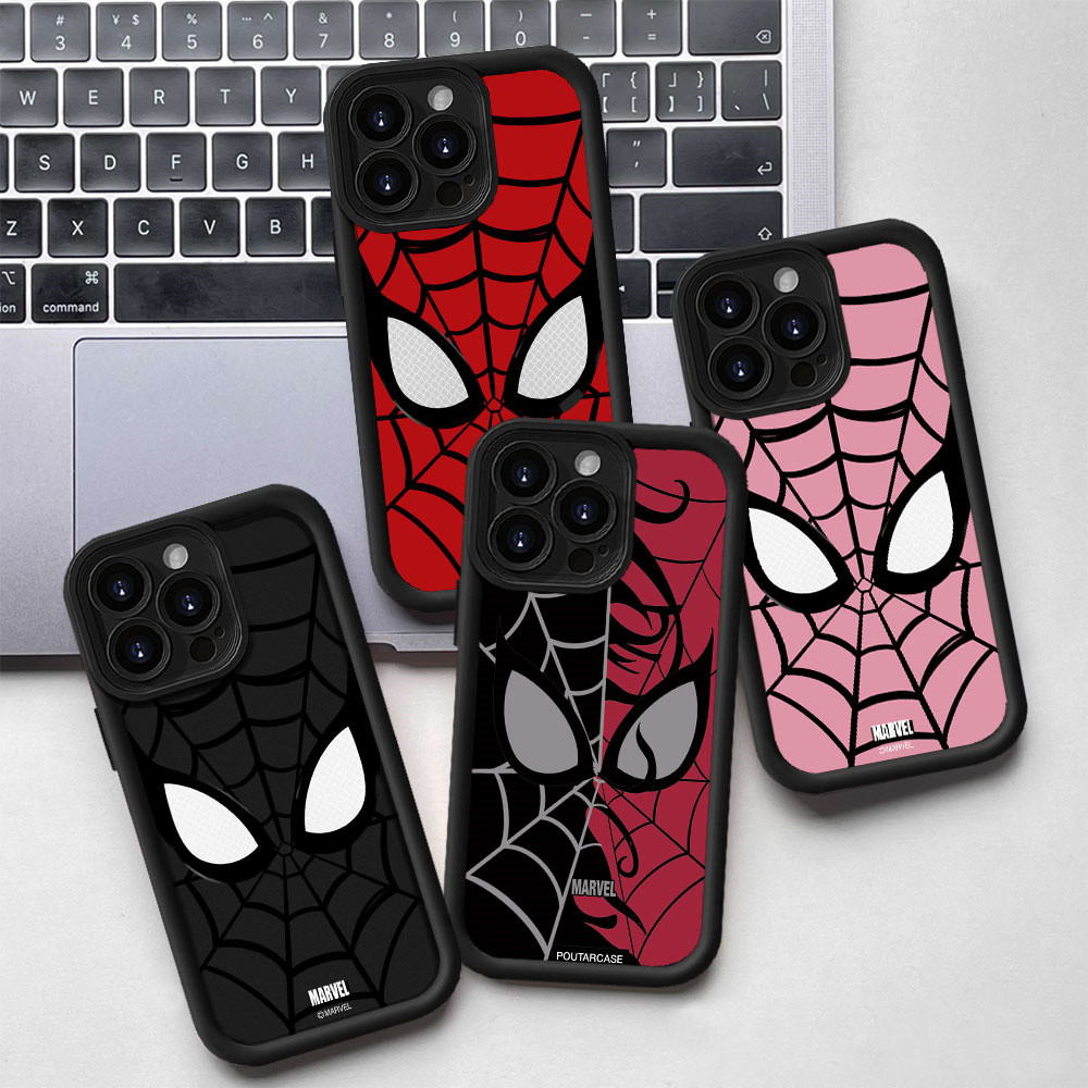 For Redmi Note14 Pro 14C 13 A3 13C 12C 10C A2 Note13 12 10A 9C C75 C65 Spider Man Mask Case ...