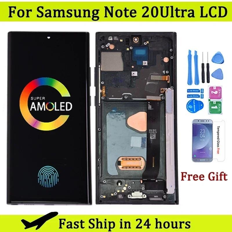 AMOLED For Samsung Note 20 Ultra SM-N985F/DS LCD Display Touch Screen ...