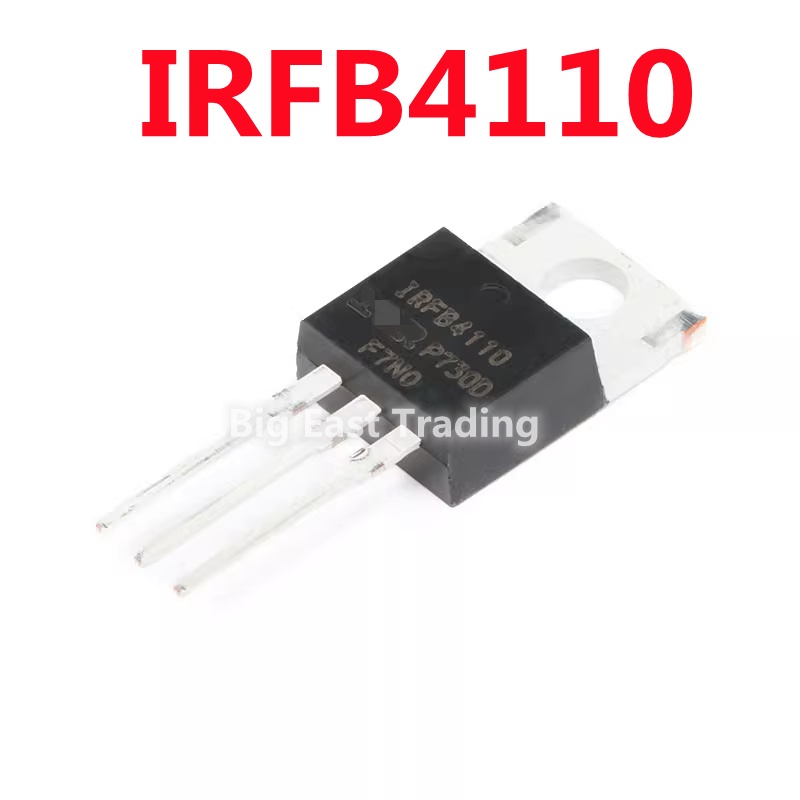 2pcs IRFB4110 Original IRFB4110PBF TO-220 N-channel 100V/180A inline ...