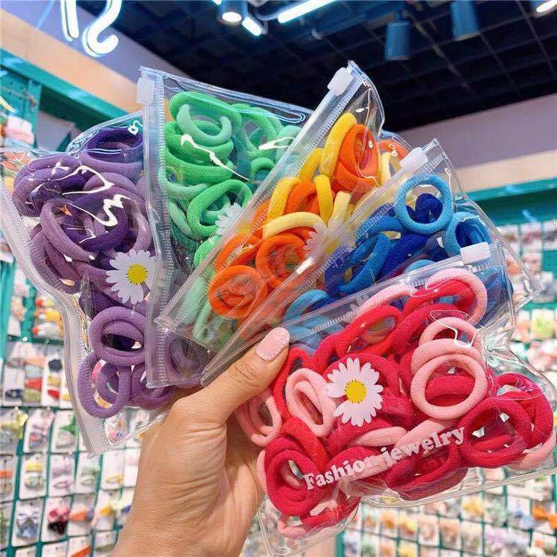 50pcs Mini Hair Band /Hair Ponytail Rubber Bands Holder Beauty Tools ...