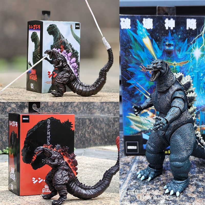 Movie 2016 NECA Shin Godzilla Vs Spacegodzilla Godzilla King of Monsters Action Figure Toys ...