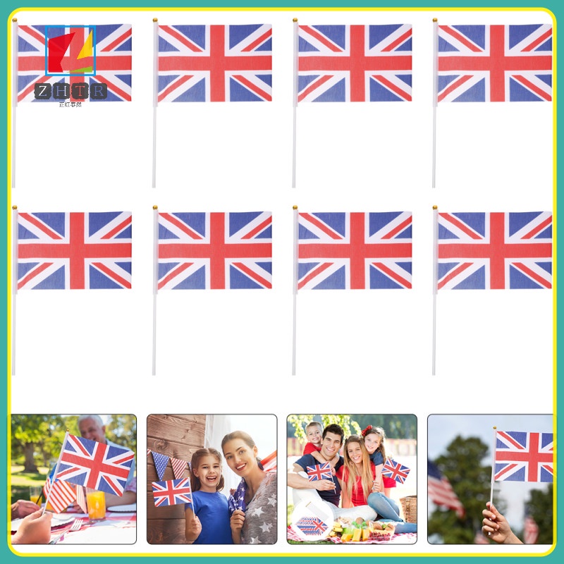 [READY STOCK] Hand Signal Flag Great Britain Waving Outdoor Flags ...