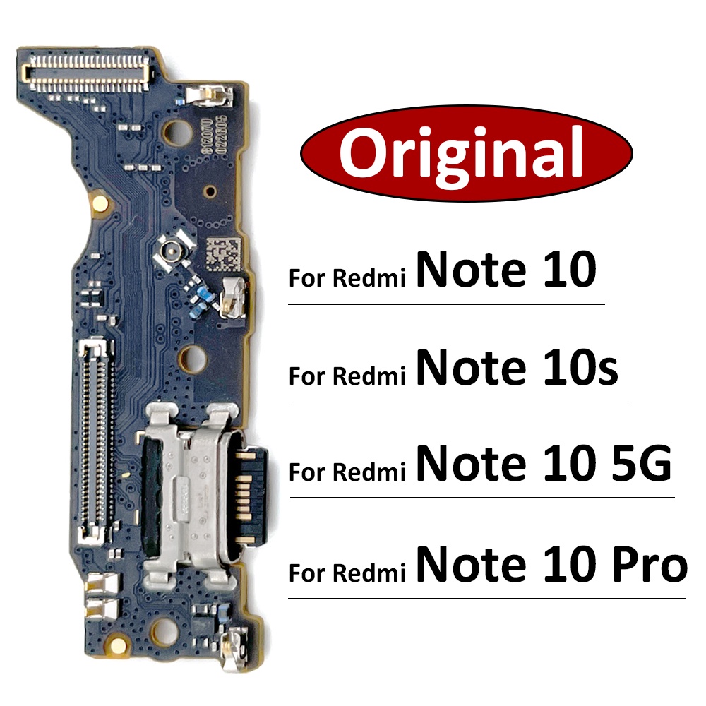 Original New Charger Board PCB Flex For Xiaomi Redmi Note 10 10s Pro 5G ...