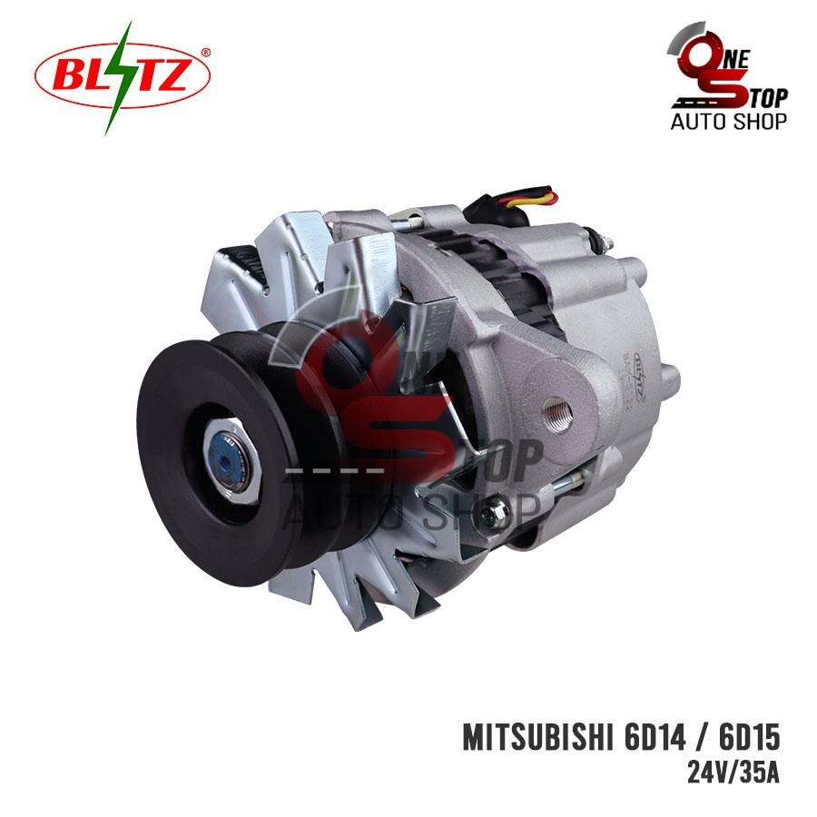 ONE-STOP AUTO SHOP BLITZ ALTERNATOR ASSEMBLY MITSUBISHI 6D14 6D15 24V ...