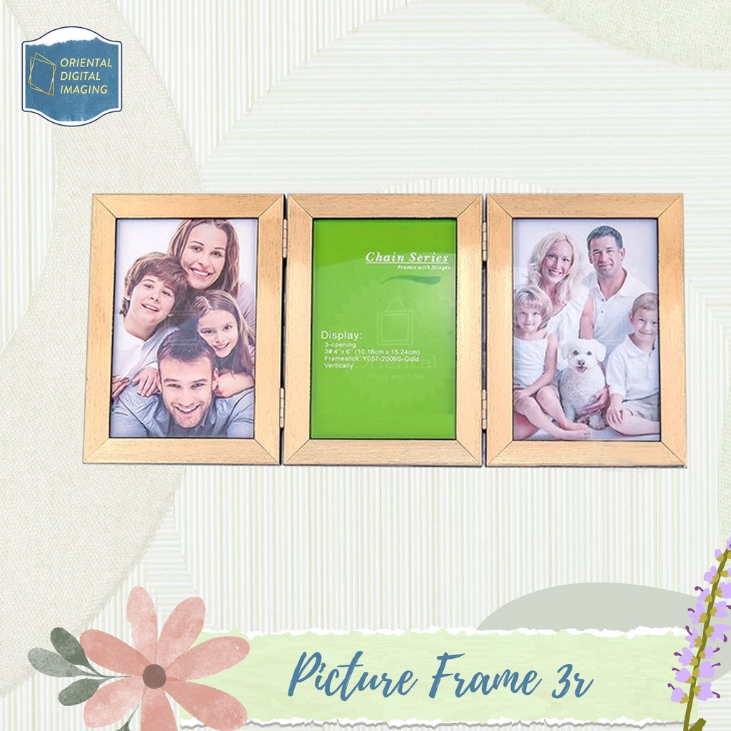 Picture Frame 3r 3IN1 with print ( 3.5 inches x 5 inches ) | Shopee ...