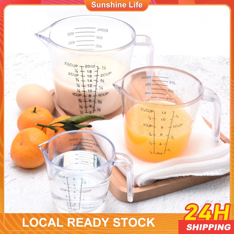 [Promotion]300/1000 ml good cook transparent measuring cup measuring ...