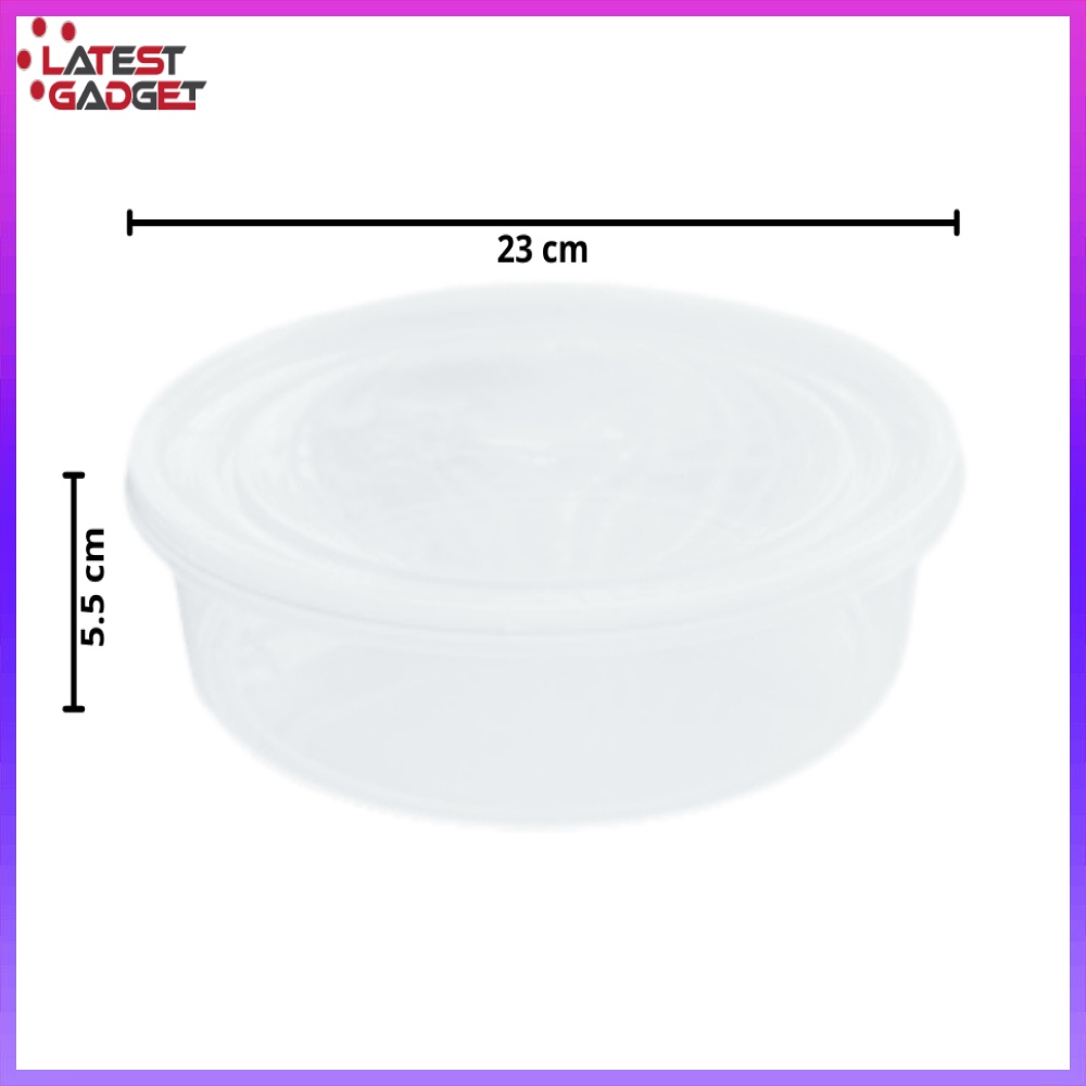 LatestGadget 10 pcs 2000ml 70oz Round Microwavable Container | Shopee ...