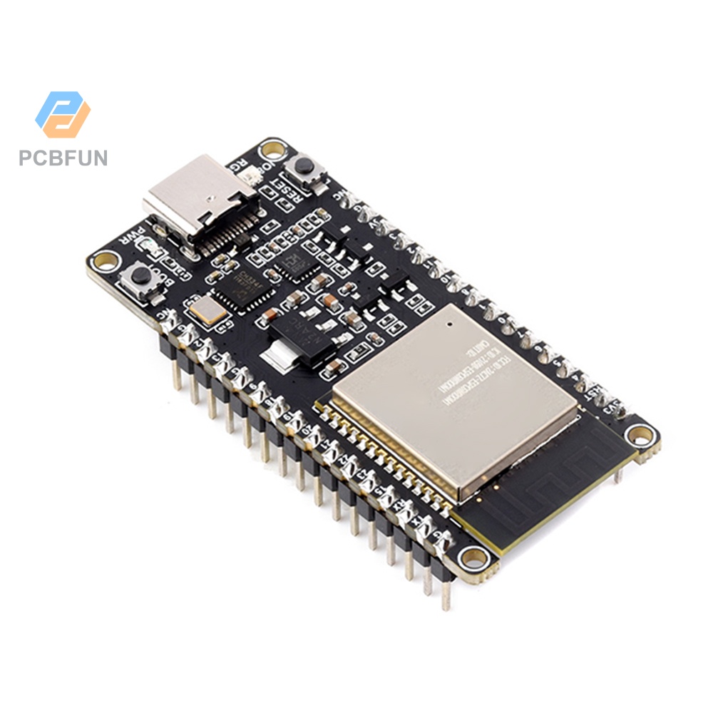 Pcbfun Esp32 C6 Wifi Bluetooth Development Core Board Module Risc V 32 Bit 8mb Type C Shopee