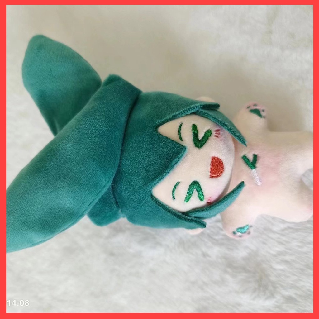 10cm Doll Hatsune Miku Plushie Plush Doll Cotton Clothes Change Clothes ...