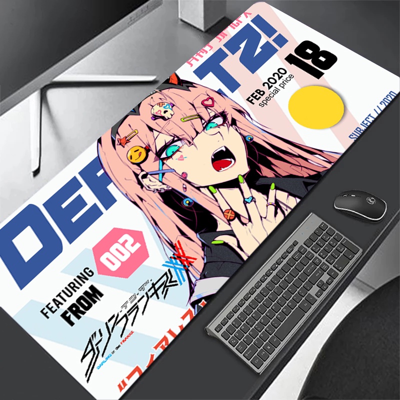Large Anime Mouse Pad Genshin Impact Gaming Mousepad Big Rubber Mouse ...