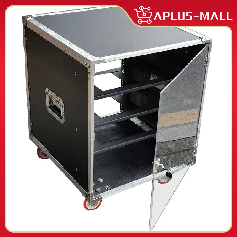 12U Flight Case Power Amplifier Rack Server Rack Empty Touring Cabinet ...