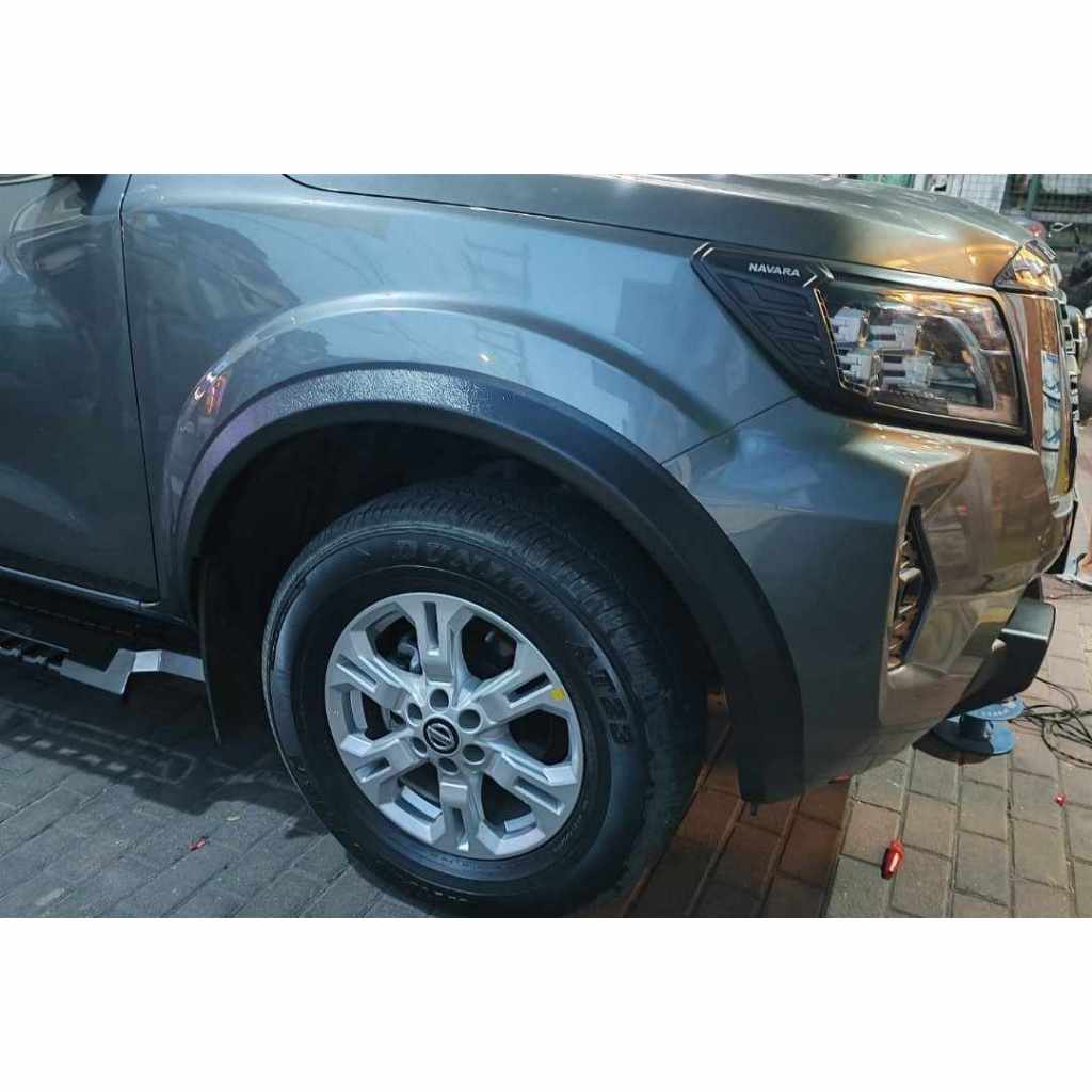 ♟Navara EL,VE,VL 2016 to 23 All black Slim Fender flares | Shopee ...