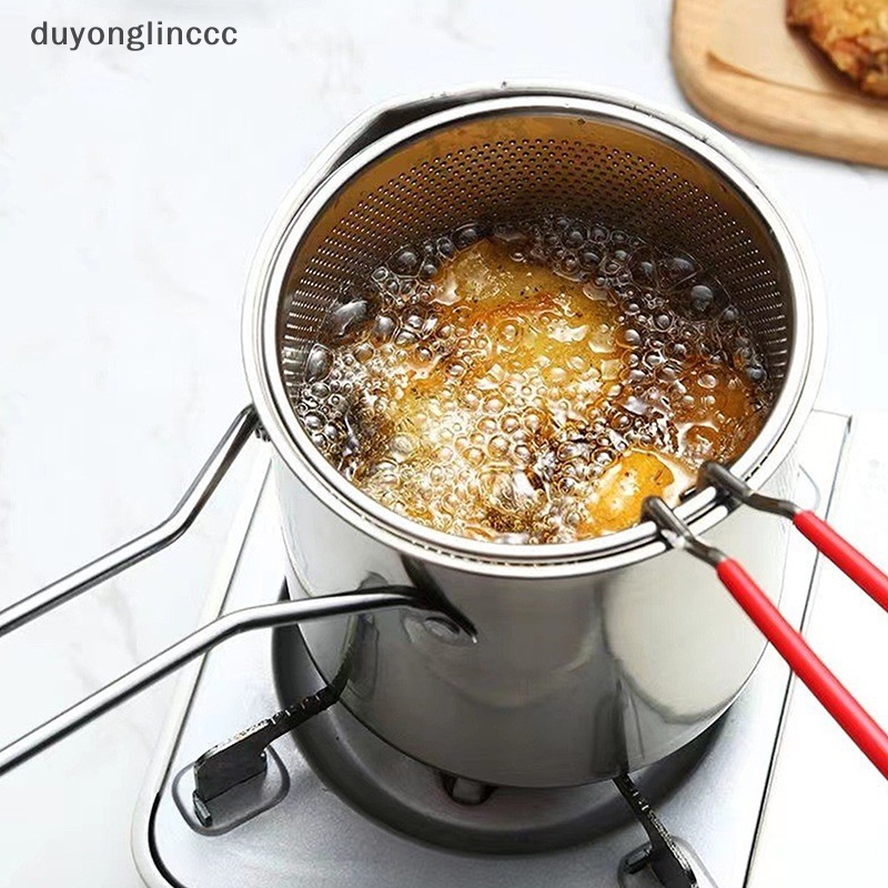 （duyonglinccc） 2/3/4Pcs Stainless Steel Deep Frying Pot French Fries ...