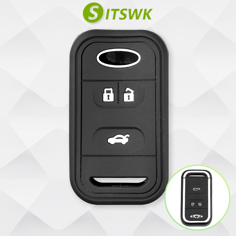 Silicone Car Remote Key Case Cover For Chery Arrizo Tiggo 3 5X 4 8 GLX ...