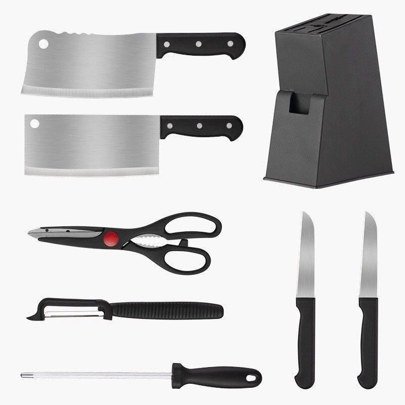 8pcs Kitchen Knife Set with Stand | Shopee Philippines