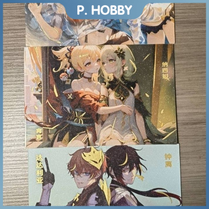 Victory Card Yuanshen Card-Prince Zhongli-Nasida-Amber Colai-Bifold ...