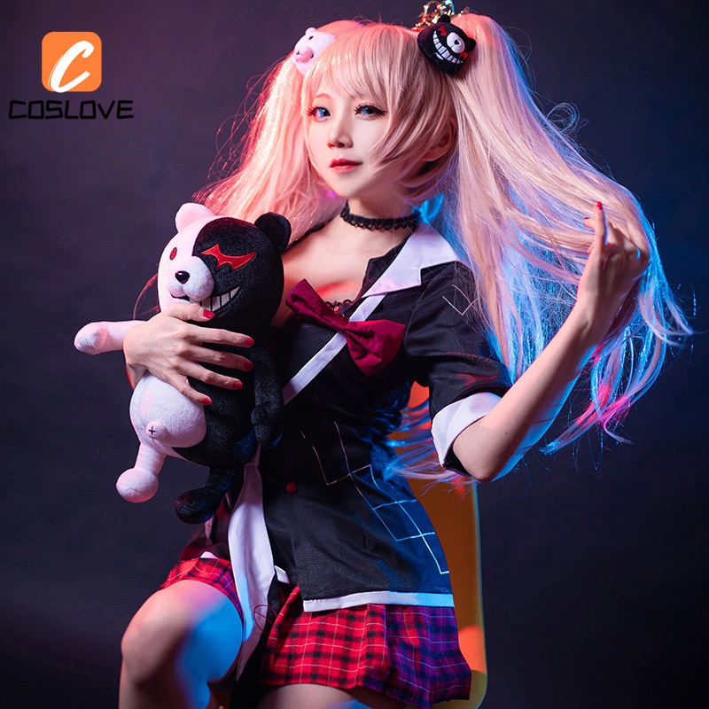 Anime Game Danganronpa Enoshima Junko Cosplay Full Set Costume Suit For ...
