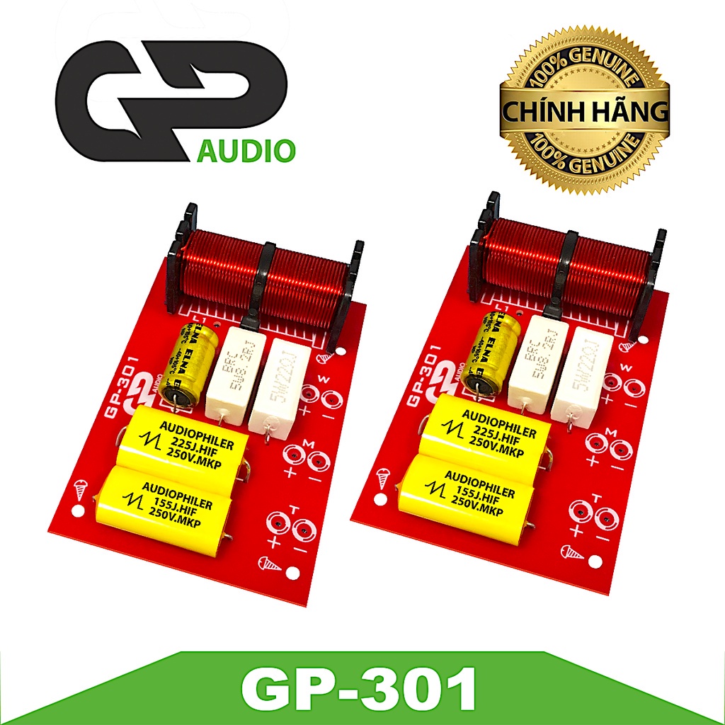 Gp Audio GP-301 crossover circuit for Karaoke Speakers, Loudspeakers, 3 ...