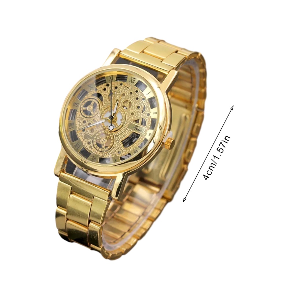 New Arrival Transparent Hollow Steel Strap Watch For Men CRD | Shopee ...