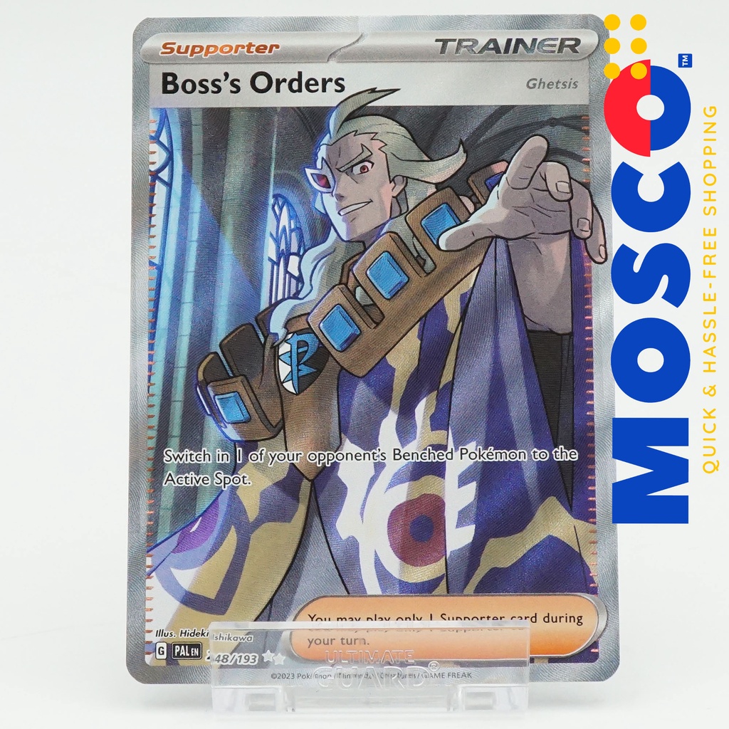 Boss's Orders - 248/193 - Full Art Secret Rare Paldea Evolved ...