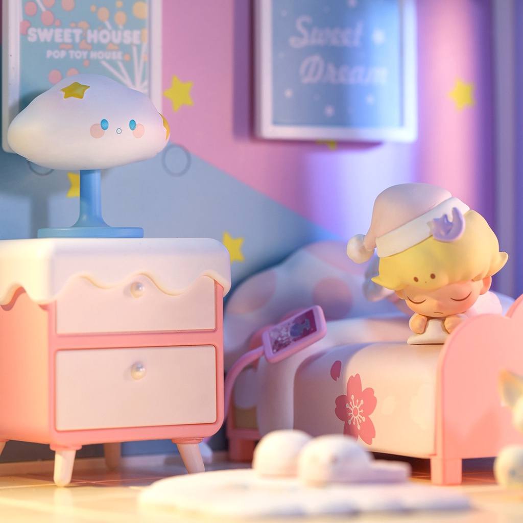 Pop Mart dimoo figure homebody series cute toy random box | Shopee ...