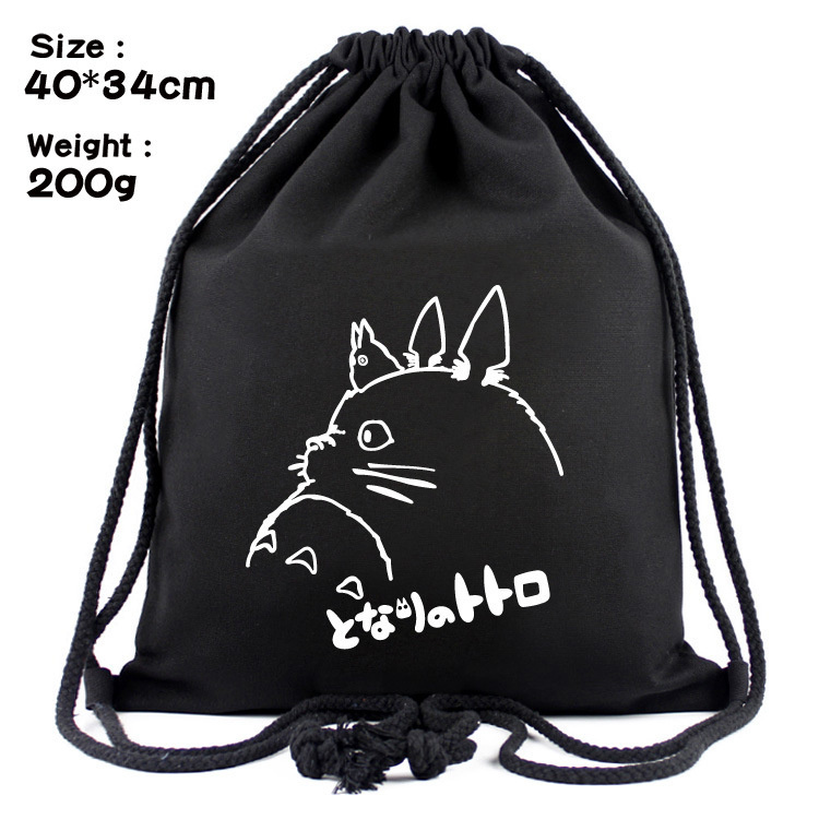 My Neighbor Totoro Faceless Male Anime Backpack Drawstring Backpack ...