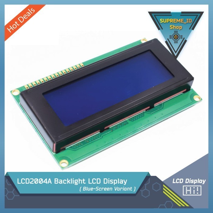 Lcd2004a 2004a I2c Iic Lcd Blue Screen Backlight For Arduino 5v