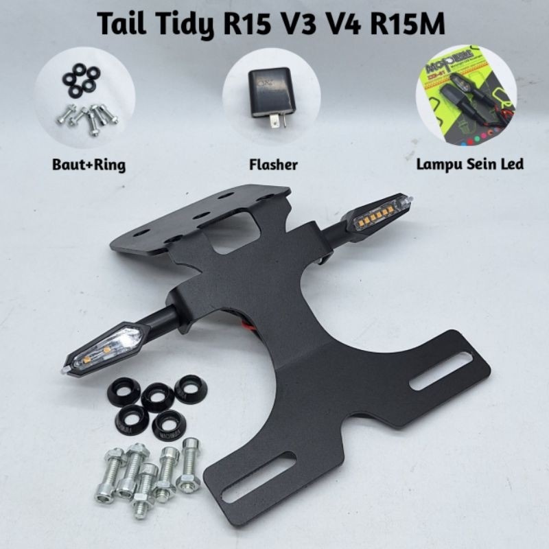 Tail Tidy Rear Fender R15 V3 V4 R15M Plus Sporty Number Plate Holder ...
