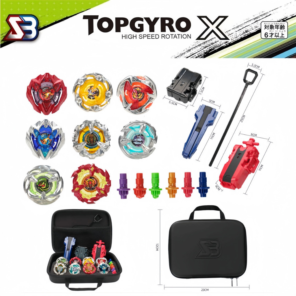 TOPGYRO X Gyros Set Free Carry Storage Bag Kids Toys For Beginners ...