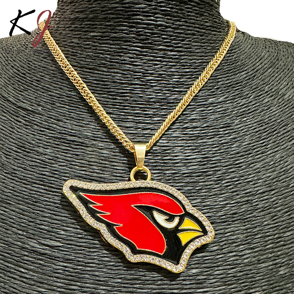 Mlb Baseball Cardinal Champion Necklace/Hip Hop Pendant | Shopee ...